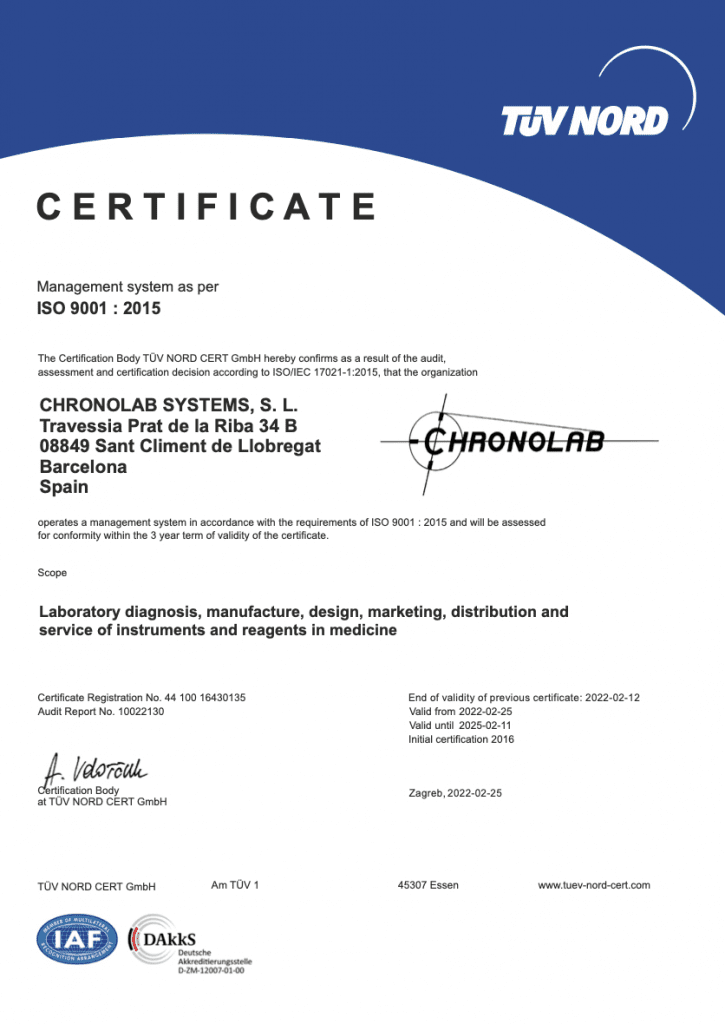 Company – Chronolab